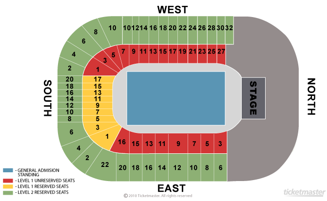 Seating Chart. Official Ticketmaster site