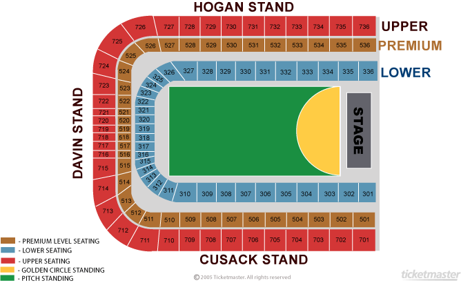 WESTLIFE Golden Circle Standing Tickets Friday 22nd June Croke Park ...