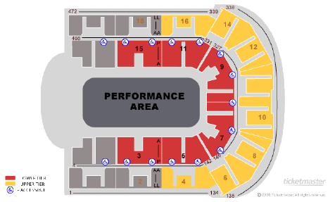 Charles Kock Arena Seating