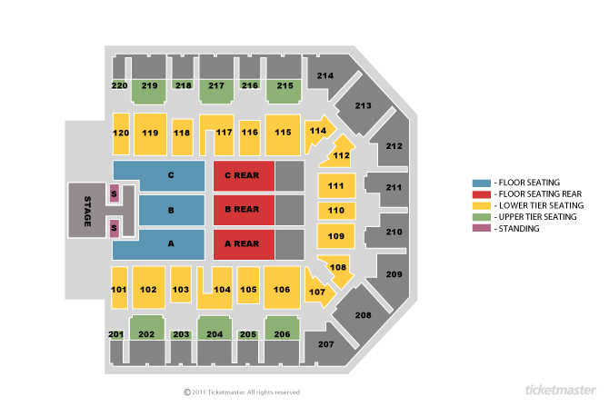Koch Arena Seating Guide